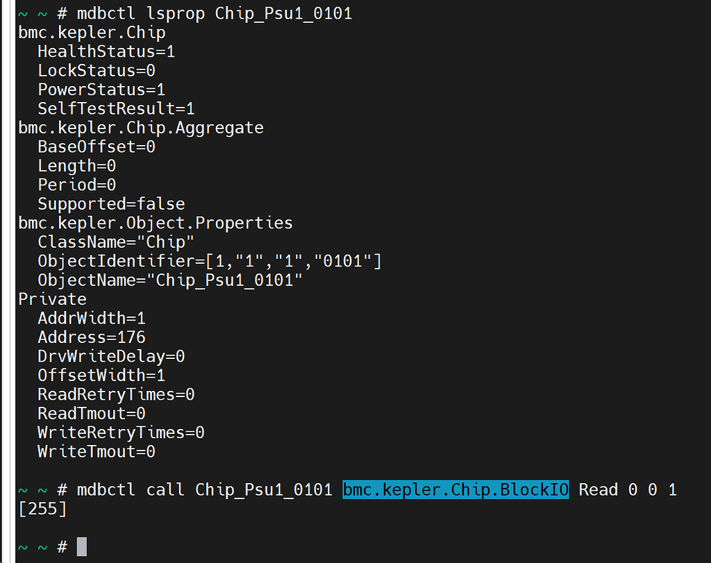 mdbctl缺乏对应busctl introspect的命令，lsprop不能显示method - Interface SIG - openUBMC 论坛