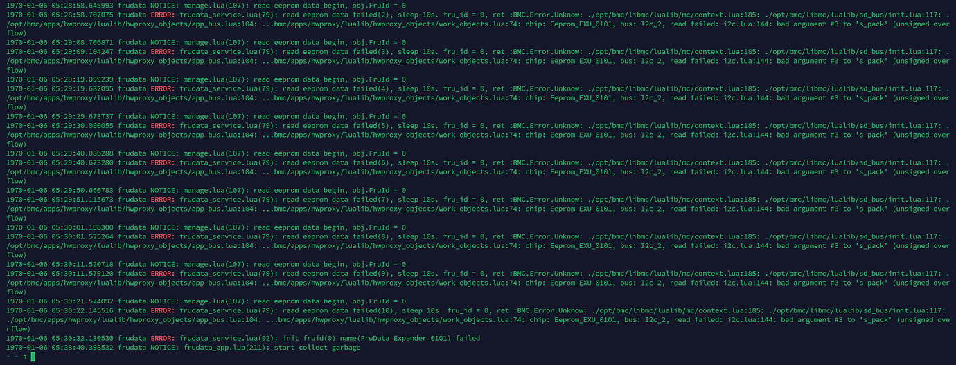 ipmitool获取BMC模组拓展板的FRU信息失败 - bmc_core SIG - openUBMC 论坛