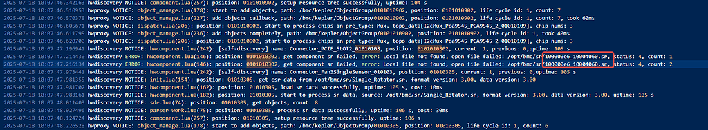 社区25.06版本加载9500 8i Raid卡失败 - 交流互助区 - openUBMC 论坛
