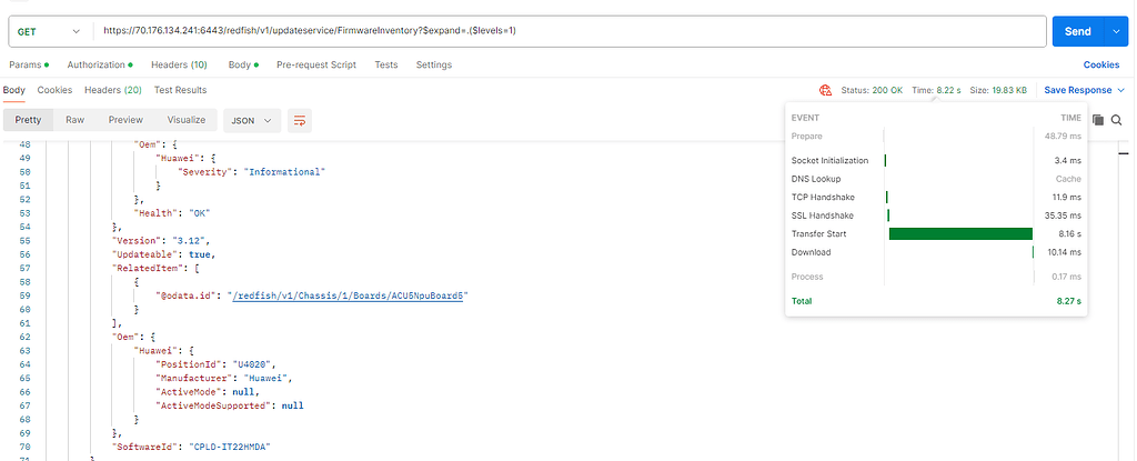 【redfish】当使用expand扩展查询资源时，响应时间8s以上，不满足性能要求 - 交流互助区 - openUBMC 论坛