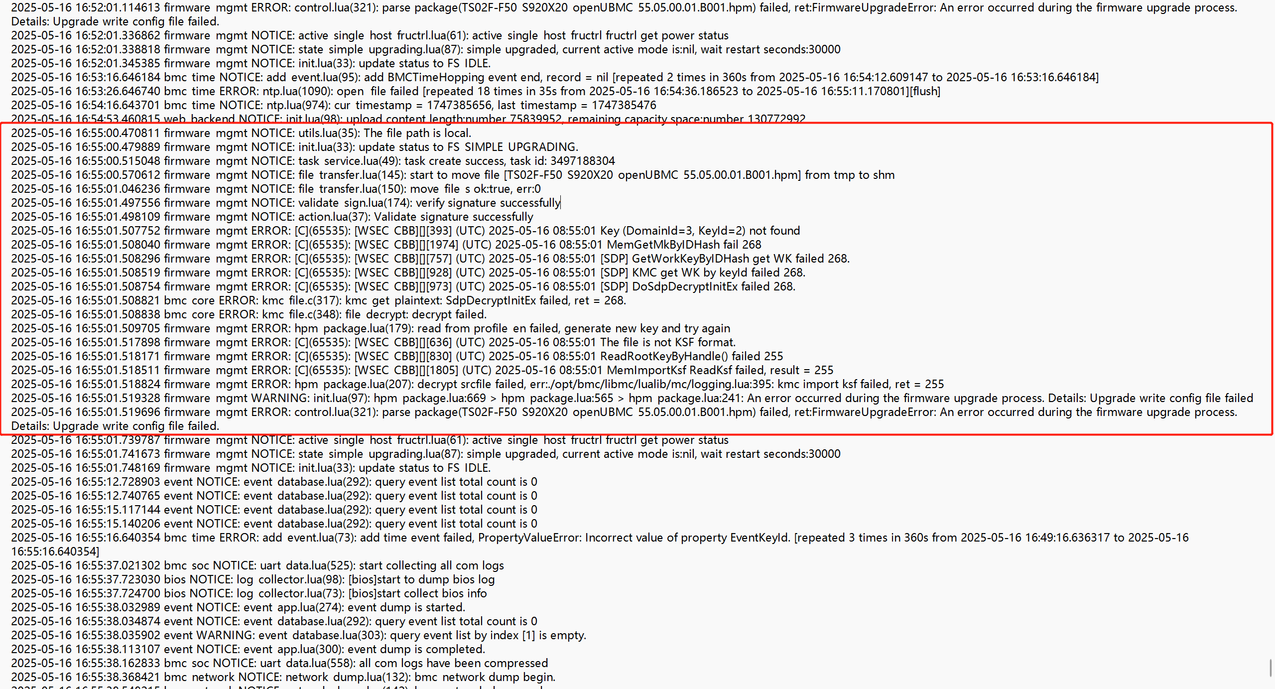 web上无法更新BIOS、BMC等固件包 - 交流互助区 - openUBMC 论坛
