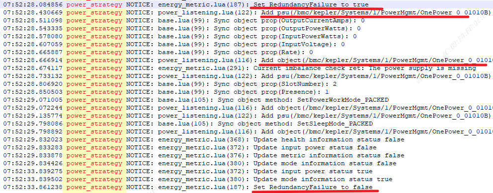 2506版本 BMC重启时，概率出现PSU冗余失败告警 - 交流互助区 - openUBMC 论坛